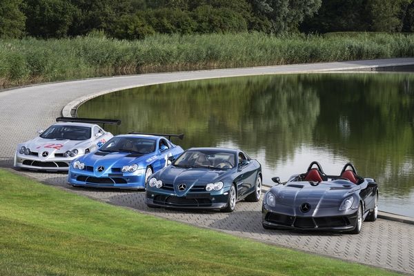 Mercedes Benz Slr Mclaren Blue